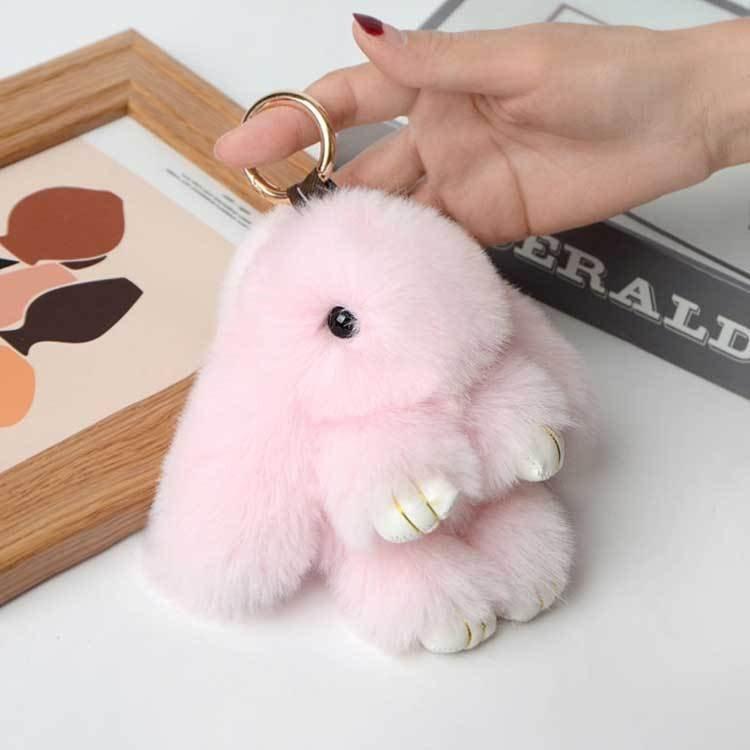 キーホルダー ウサギ ぬいぐるみ うさぎ キーリング ファー キーホルダー ウサギ ぬいぐるみ うさぎ キーリング ファー