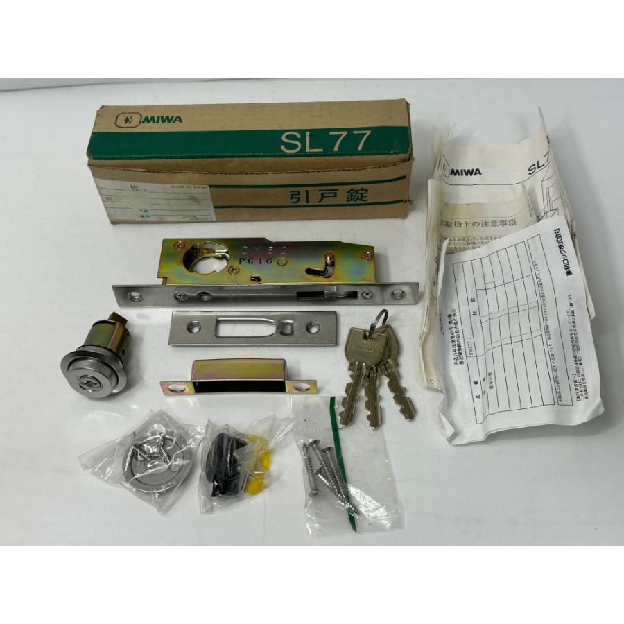 美和ロック MIWA 引戸錠 U9 SL77-1 訳有り未使用品 : shopping ecoeco - 通販 - Yahoo!ショッピング