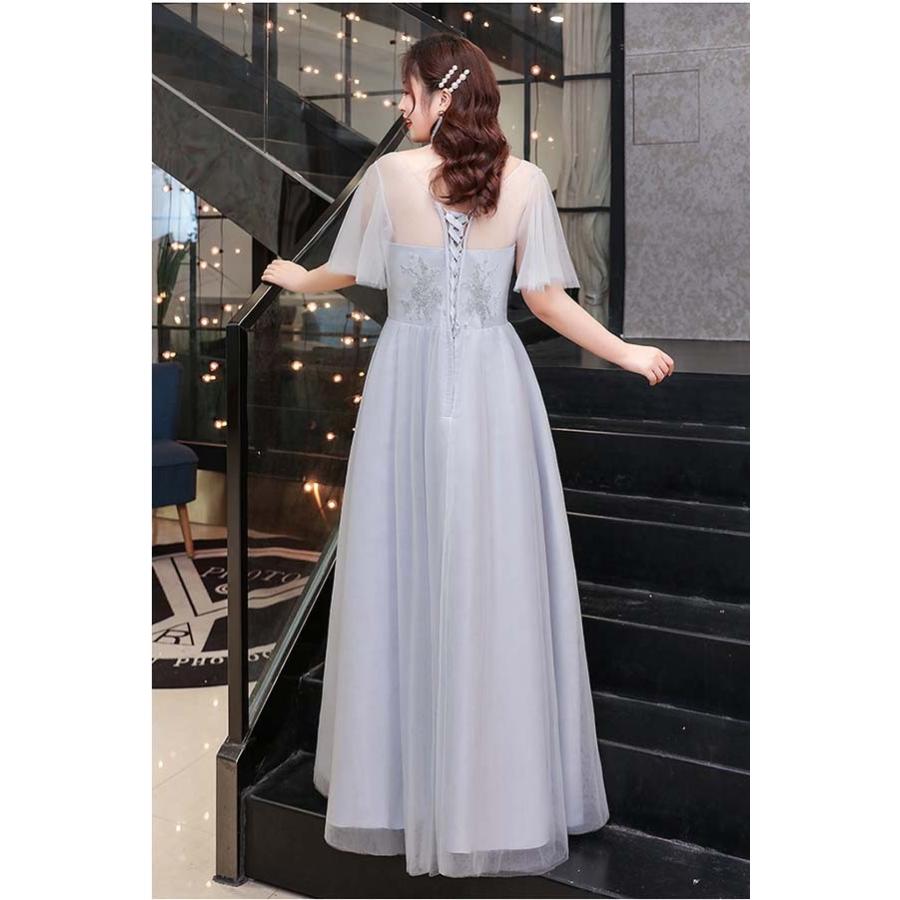 ドレス 大人 ピアノ 発表会 ロングドレス ぽっちゃり 大きいサイズ