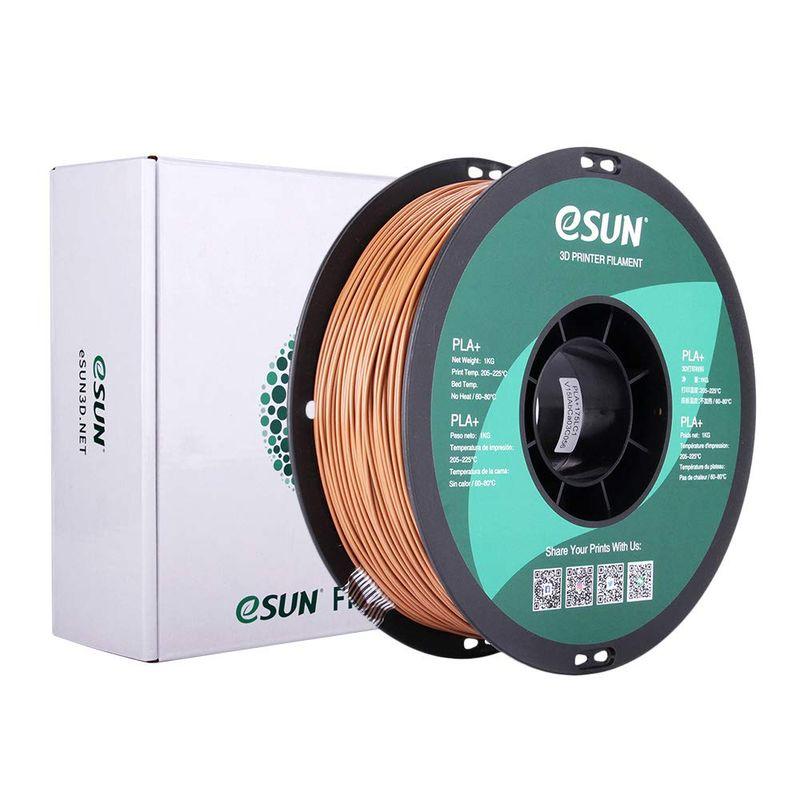 eSUN PLA Plus 3Dプリンターフィラメント PLA+ 寸法精度+/-0.03mm、1.75mm径 3Dプリンター用 正味量1KG ...