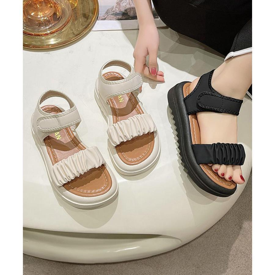 厚底 スポーツサンダル 美脚 夏靴韓国風 : Shop Wing - 通販 - Yahoo!ショッピング