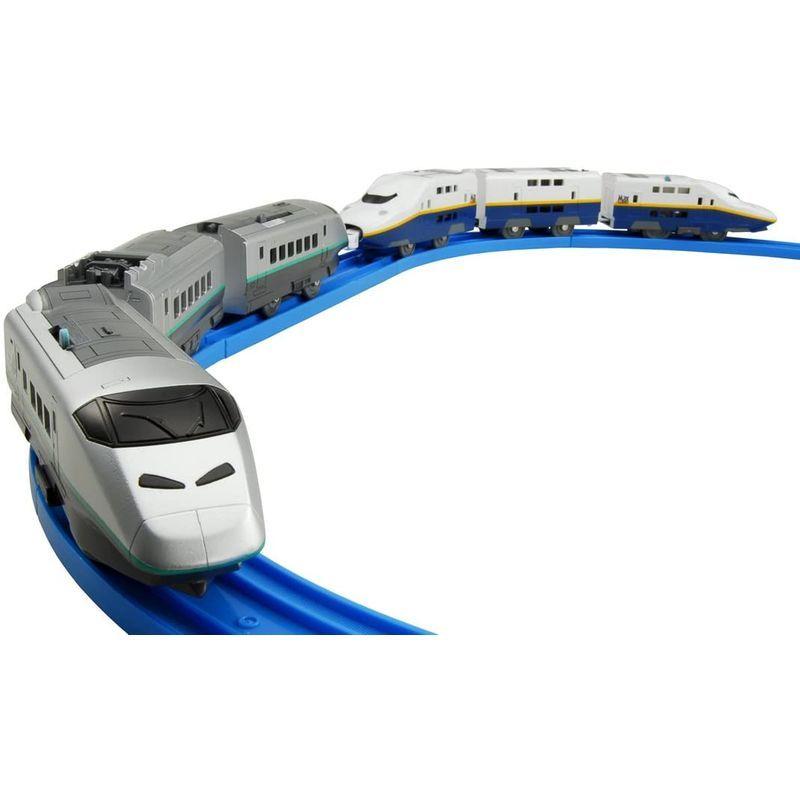 プラレール 新幹線YEAR2022 400系つばさE4系Max連結セット 気質アップ