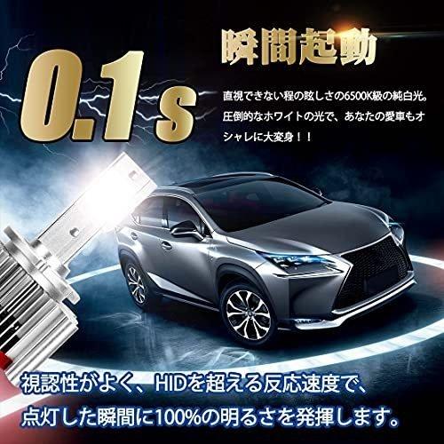 【HIDを超えるLED】SUPAREE 車検対応 d3s d8s ledヘッドライト 6500K 16000lm 35W 純正交換用 LED化 ...