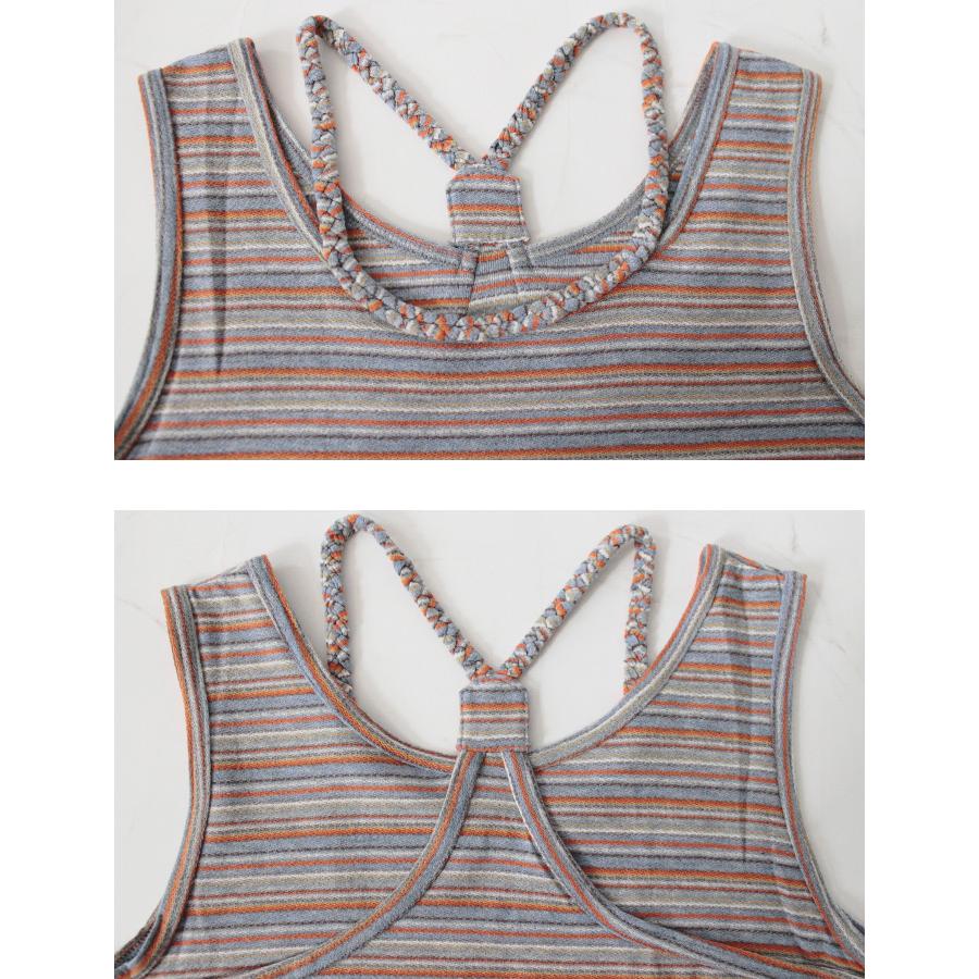 タンクトップ インナー ノースリーブ ボーダー 送料無料 : SHOTーショットー - 通販 - Yahoo!ショッピング