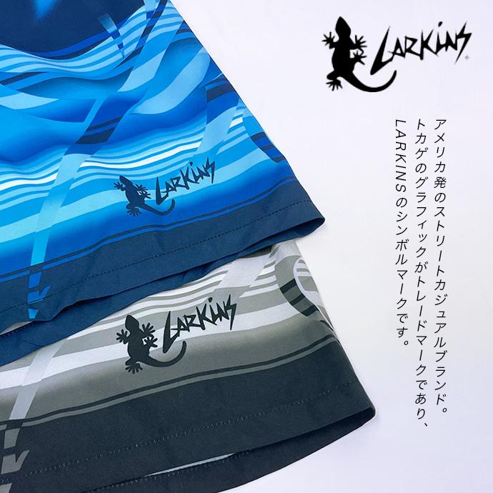 LARKINS ラーキンス 水着 メンズ サーフパンツ トランクス 海パン 短パン ショートパンツ ハーフパンツ マリンスポーツ インナー付き ジッパーポケット 送料無料 : SHOTー ...
