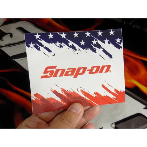 Snap-on（スナップオン）ステッカー「RED WHITE AND BLUE DECAL」 : 10105046 : ショウエイネット ...