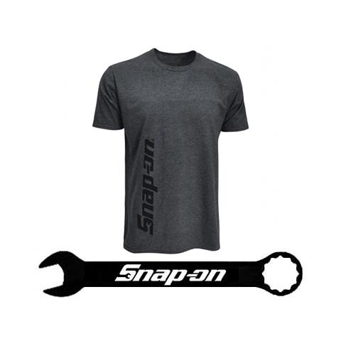 Snap-on（スナップオン）ティーシャツ「DARK HEATHER VERTICAL TEE」 : ショウエイネットショップヤフー店 ...