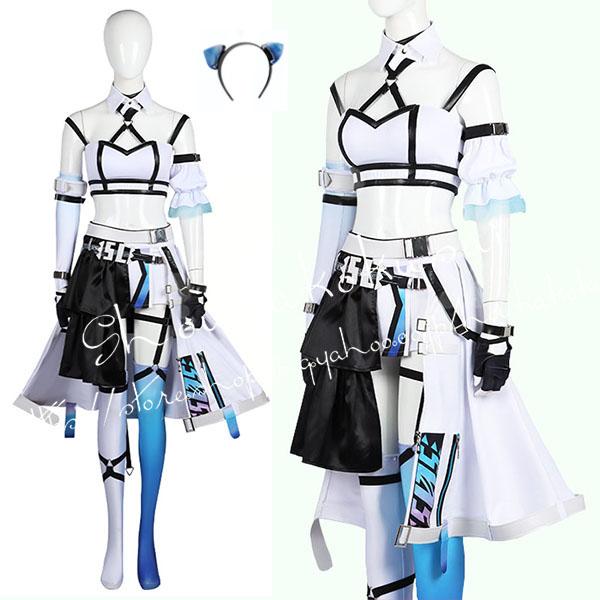 アイドルマスター シャイニーカラーズ 風 キラキラカラー 黛冬優子 コスプレ衣装 演出服 cosplay 変装 仮装ハロウィン撮影 祭り ...