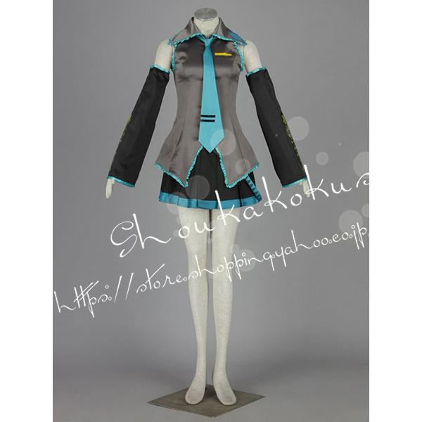 子供用大人用 VOCALOID ボーカロイドシリーズ 風 初音ミク1代 コスプレ