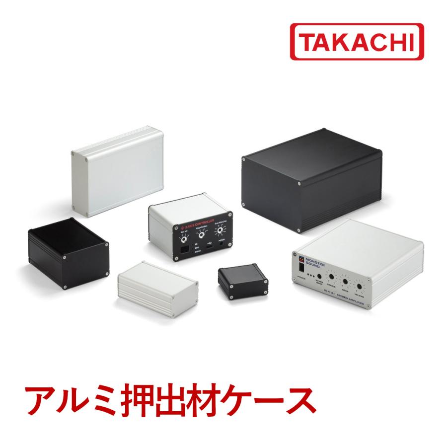 タカチ EX6-3-8BB／BS／SB／SS EX型アルミ押出材ケース（2個以上で送料無料） : あぼ電機 - 通販 - Yahoo!ショッピング