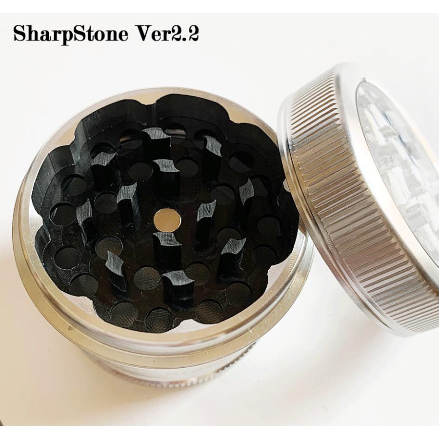【送料無料】SharpStone ポリカーボネイトトップ アルミニウムグラインダー Ver2.2 : HEAD-SHOP 湘南堂 - 通販 - Yahoo!ショッピング