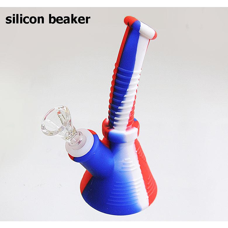 6.5インチ シリコンボング silicon beaker SB004RBW : HEAD-SHOP 湘南堂 - 通販 - Yahoo!ショッピング