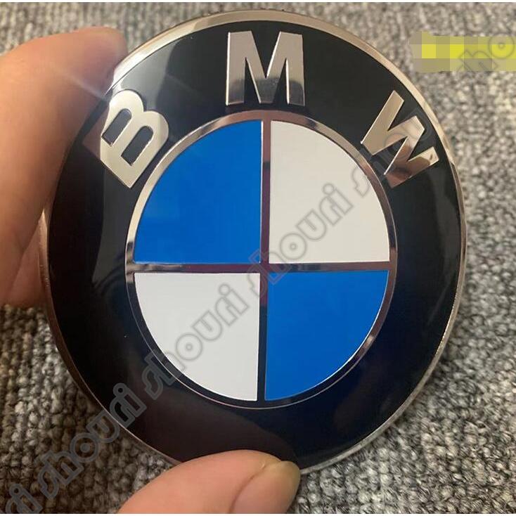 BMW 50周年 エンブレム 82mm 73mm 50th Emblem フロント リア トランク 交換用バッジ グロメット付き 2枚セット 大切な
