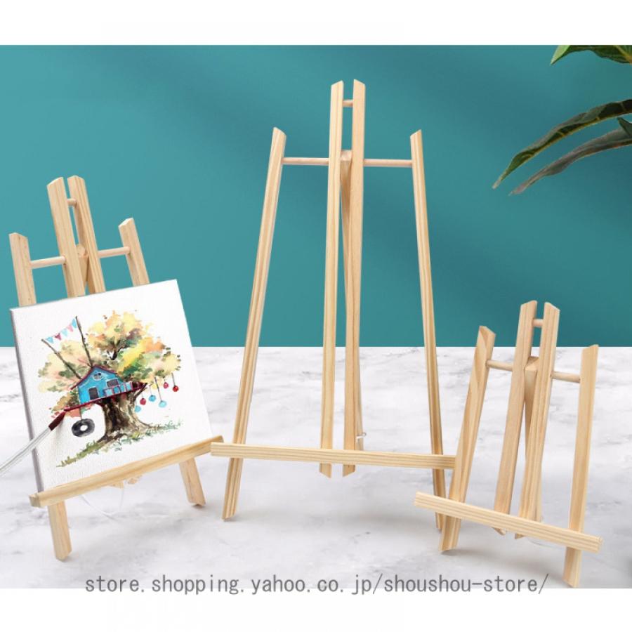 イーゼル 木製 ミニ 三脚イーゼル 絵画イーゼル スタンド 木製 フレームイーゼル 小さな絵を飾るイーゼル 多機能 看板 展示 装飾 ミニチュア 写真 : 6j6-8yp-zc4m9 ...