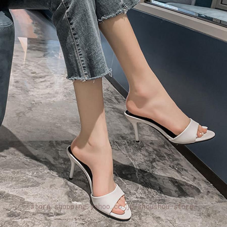 サボ ミュール レディース 夏 ハイヒール おしゃれ ラウンドトゥ 美脚 大きいサイズ ピンヒール サンダル オープントゥ サンダル カジュアル オフィス : jai-5z3-584gqa ...