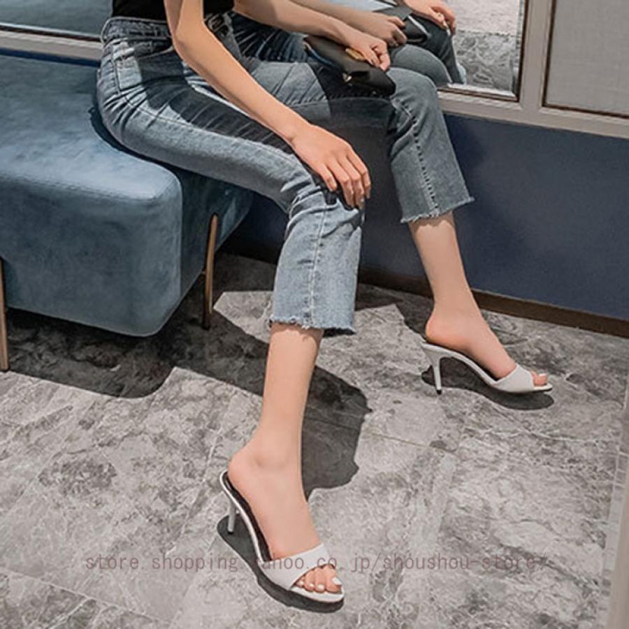 サボ ミュール レディース 夏 ハイヒール おしゃれ ラウンドトゥ 美脚 大きいサイズ ピンヒール サンダル オープントゥ サンダル カジュアル オフィス : jai-5z3-584gqa ...