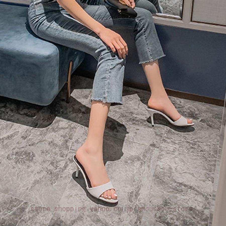 サボ ミュール レディース 夏 ハイヒール おしゃれ ラウンドトゥ 美脚 大きいサイズ ピンヒール サンダル オープントゥ サンダル カジュアル オフィス : jai-5z3-584gqa ...