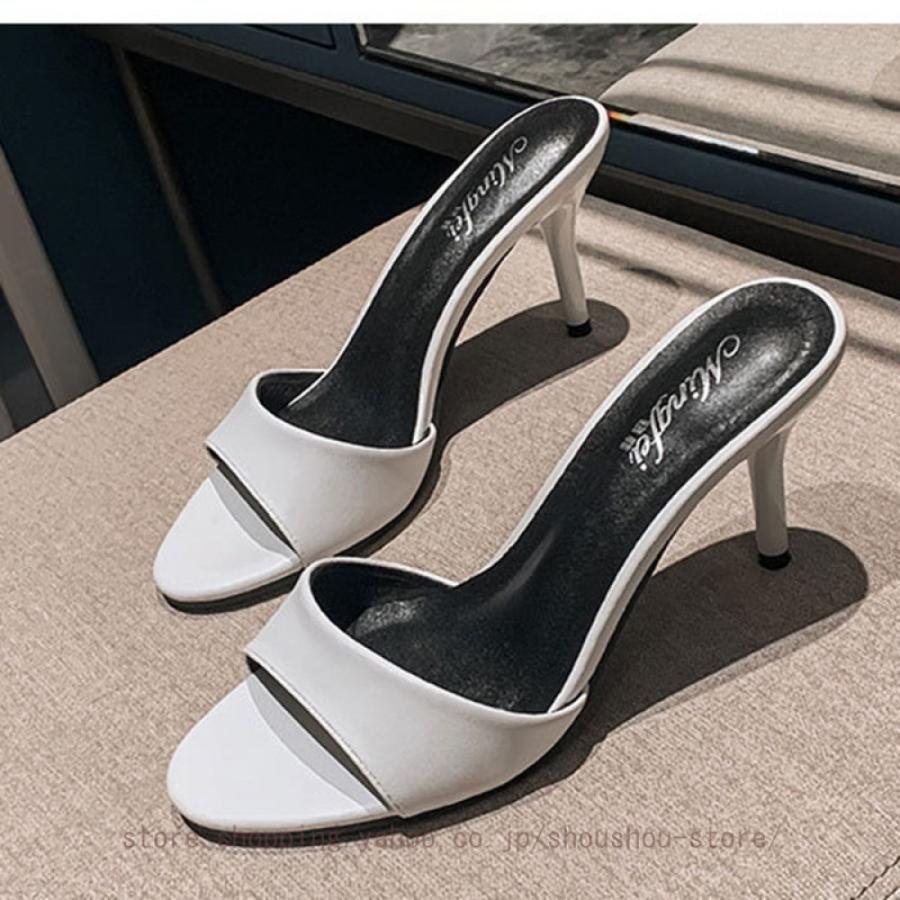 サボ ミュール レディース 夏 ハイヒール おしゃれ ラウンドトゥ 美脚 大きいサイズ ピンヒール サンダル オープントゥ サンダル カジュアル オフィス : jai-5z3-584gqa ...