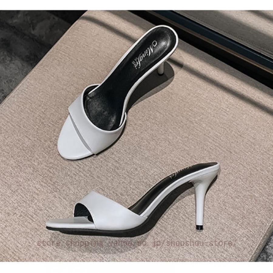 サボ ミュール レディース 夏 ハイヒール おしゃれ ラウンドトゥ 美脚 大きいサイズ ピンヒール サンダル オープントゥ サンダル カジュアル オフィス : jai-5z3-584gqa ...