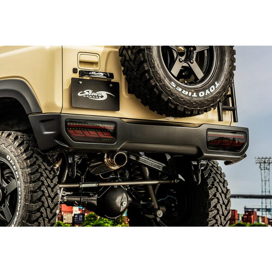 JB64用 【受注生産】ABSリアバンパースポイラー タイプ1 塗装済み ジムニー : e00401-j : ショウワガレージ - 通販 - Yahoo!ショッピング