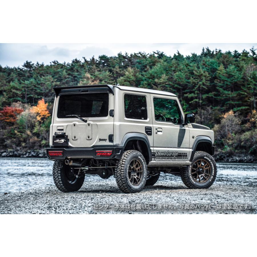 ショウワガレージ JB64用 リアパーキングセンサー対応 ABSリアバンパースポイラー タイプ1 塗装済み ジムニー 4型対応 : ショウワガレージ - 通販 - Yahoo!ショッピング