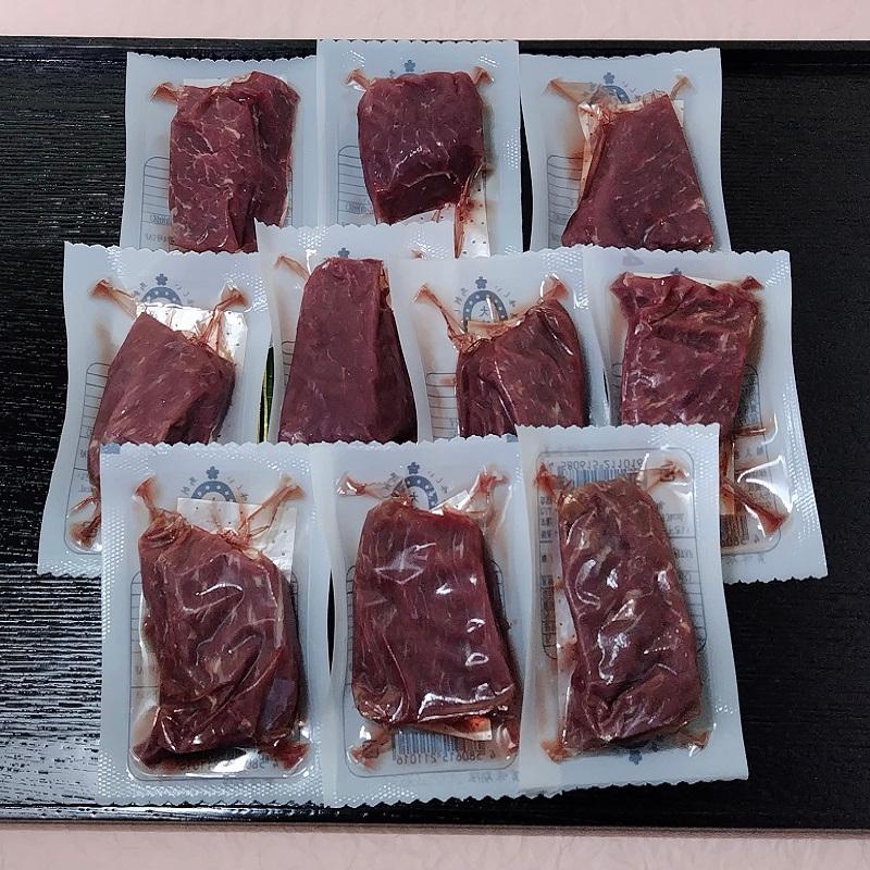 馬刺し 赤身 500g(50g×10個) 冷凍 馬肉 生食用 刺身 おつまみ 居酒屋メニュー ヘルシー 個包装 大陸通商 ギフト 贈り物 業務用 : 厳選ショップSHOWA-Yahoo店 ...