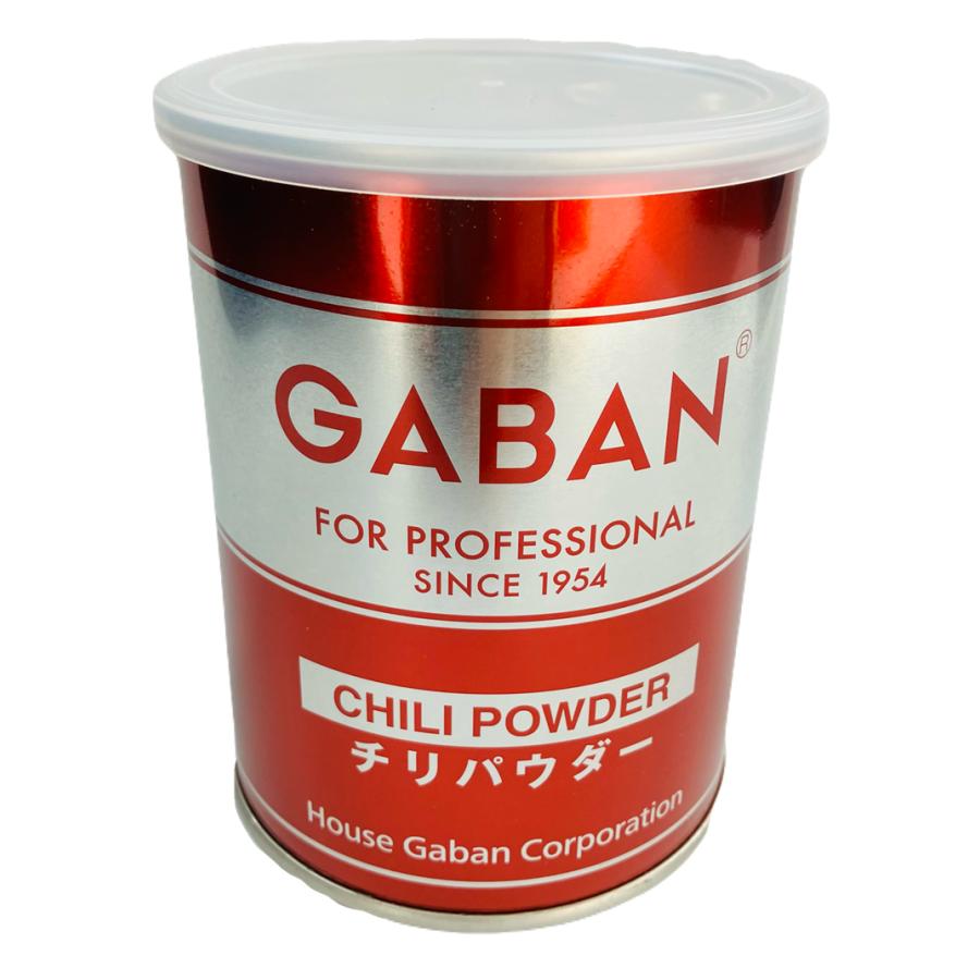 GABAN（ギャバン） チリパウダー 225g 缶 業務用 唐辛子 粉末 チリスパイス ハウスギャバン : 厳選ショップSHOWA-Yahoo ...