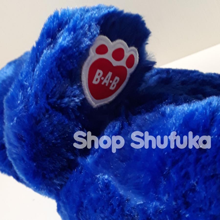 ビルドアベア ぬいぐるみ ブルー 青 36cm テディベア 出生証明書付き 日本未発売 アメリカ限定 Lil' Blue Cub Bear ...