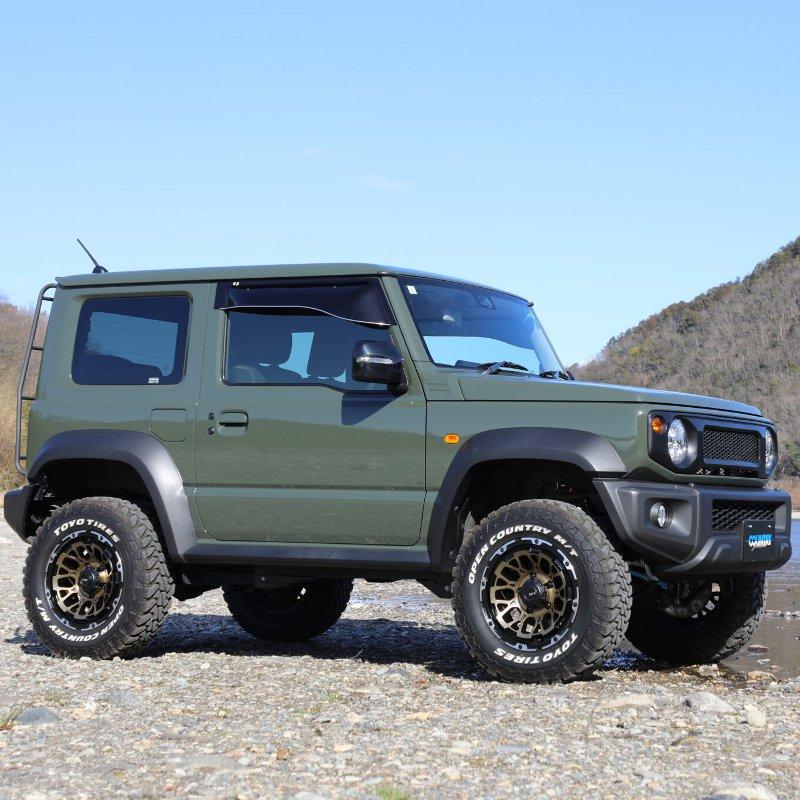 4×4エンジニアリング カンサスキット・JB74ジムニーシエラ (70mmUP) フルキット レベライザステ : シューエイヤフー店 - 通販 - Yahoo!ショッピング