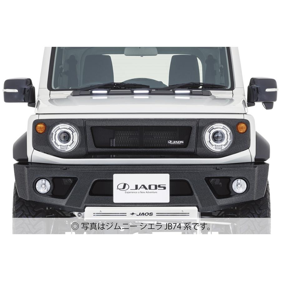 JAOS フロントグリル タフブラック ジムニー JB64系 JB74系 : b061513tb : シューエイヤフー店 - 通販 - Yahoo!ショッピング