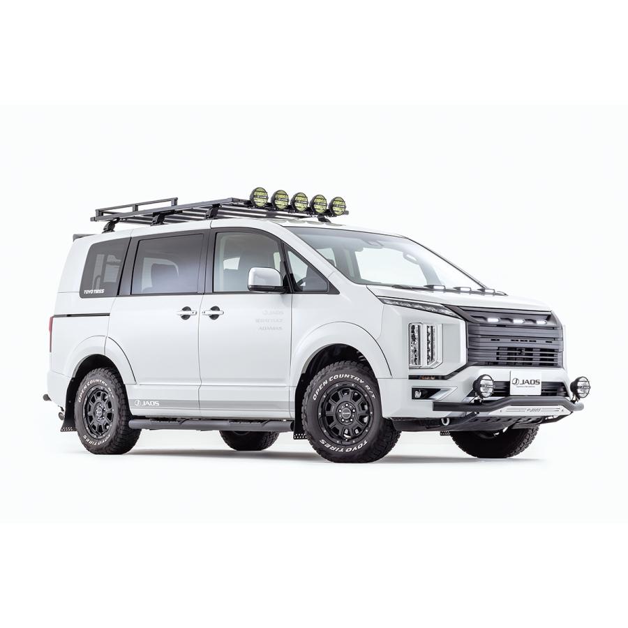 JAOS サイドステップ ブラック 右側（運転席側） デリカ D:5 19+ DIESEL : シューエイヤフー店 - 通販 - Yahoo!ショッピング