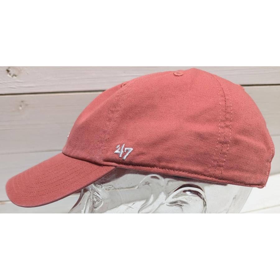 47Brand フォーティーセブンブランド クリーンナップ ベースボールキャップ 帽子 ロサンゼルス ドジャース アイランドレッド ...