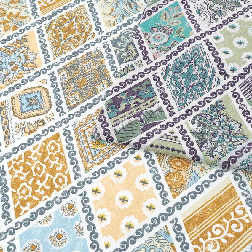 SOULEIADO ソレイアード ボー・ドゥ・プロヴァンス 50cm カットクロス｜生地 布 布地 はぎれ カット布 カットクロス コットン100％ プロヴァンス 南仏 南フランス 上品 ...