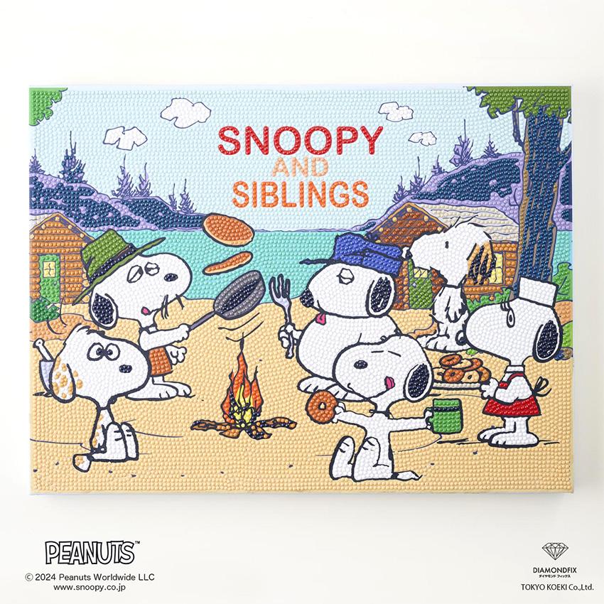 ダイヤモンドフィックス キット SNOOPY&SIBLINGS 30×40cm DF34-PN001 | ダイアモンドフィックス スヌーピー BSS : 手芸材料の通販シュゲールYahoo!店 ...