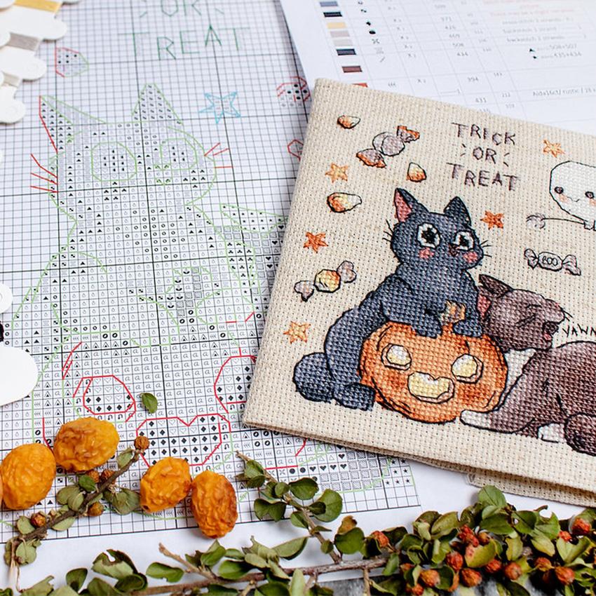 輸入キット LETISTITCH L8815 Trick Or Treat ハロウィン 注目輸入刺繍 : 手芸材料の通販シュゲールYahoo ...
