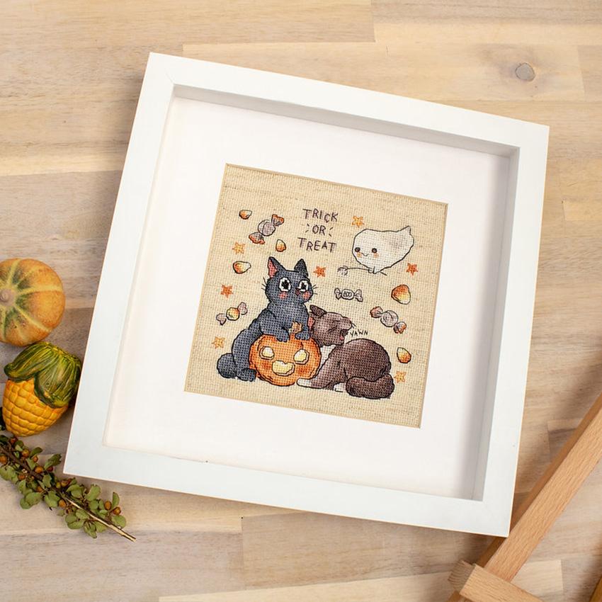 輸入キット LETISTITCH L8815 Trick Or Treat ハロウィン 注目輸入刺繍 : 手芸材料の通販シュゲールYahoo ...