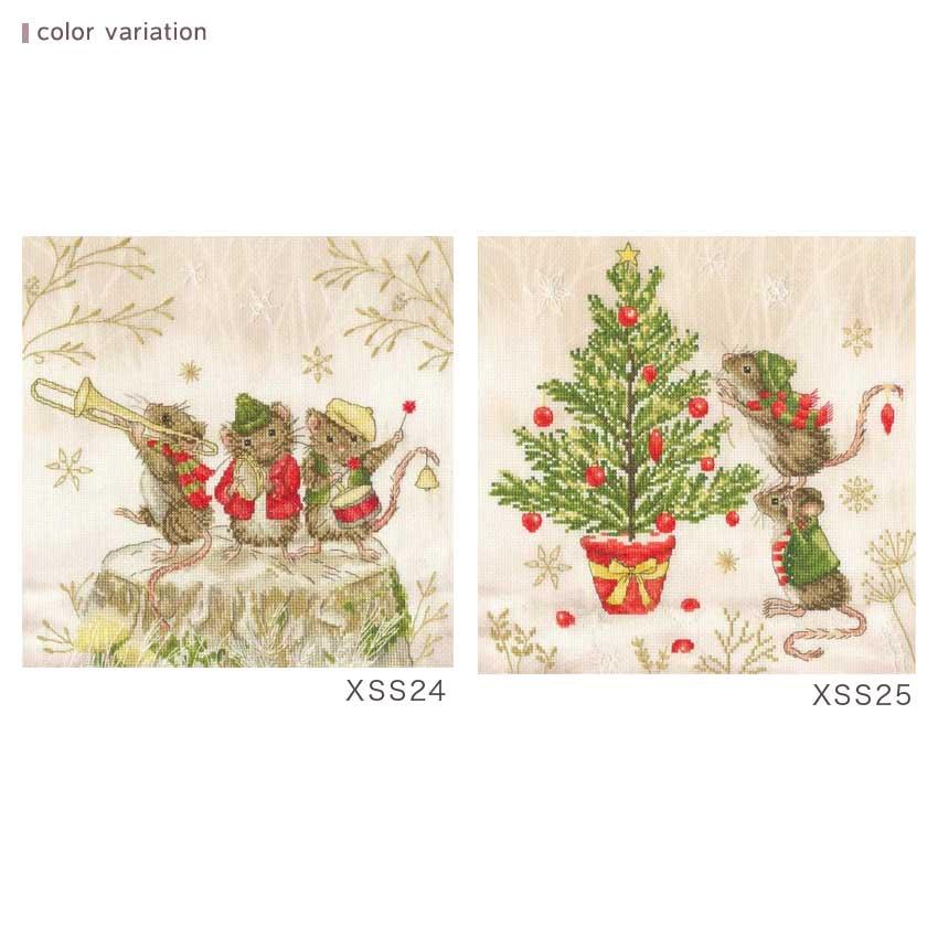 輸入刺繍 Bothy Threads ボシースレッズ Merry Music Makers XSS24 Decorat PUSH 輸入刺繍 ...
