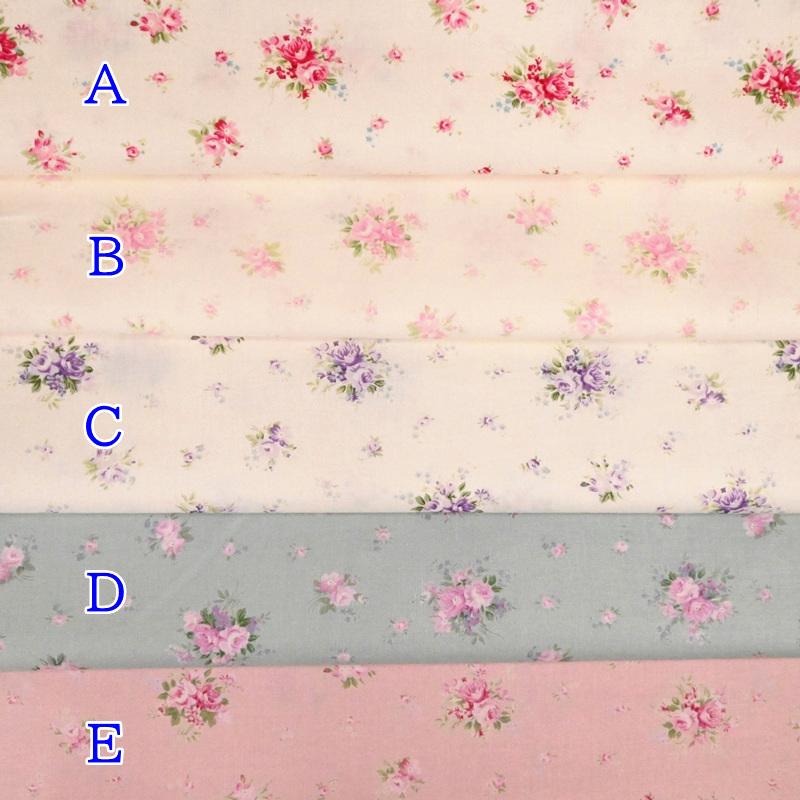 YUWA 有輪商店 シャーティング 生地 (50cm単位) 829913 小花 お花 フラワー flower 布 ワンピース スカート パッチワーク バッグ 小物 インテリア : 手芸の ...