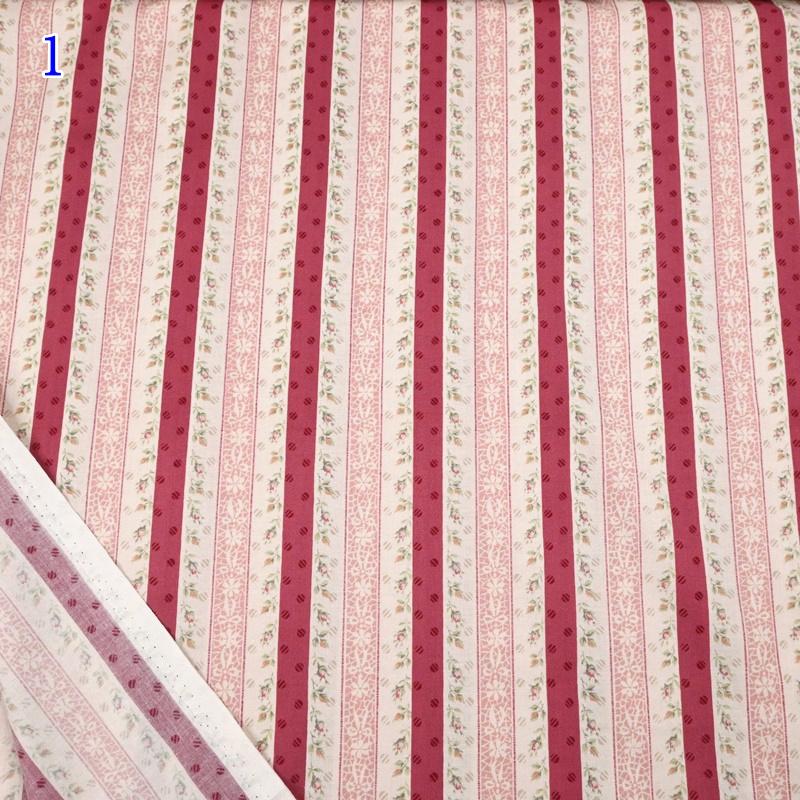 YUWA 有輪商店 シャーティング 生地 (50cm単位) CC823137 ツボミ リボン ボーダー シャルマンコレクション 布 ハンドメイド バッグ ポーチ インテリア : 手芸のハグルマ ...