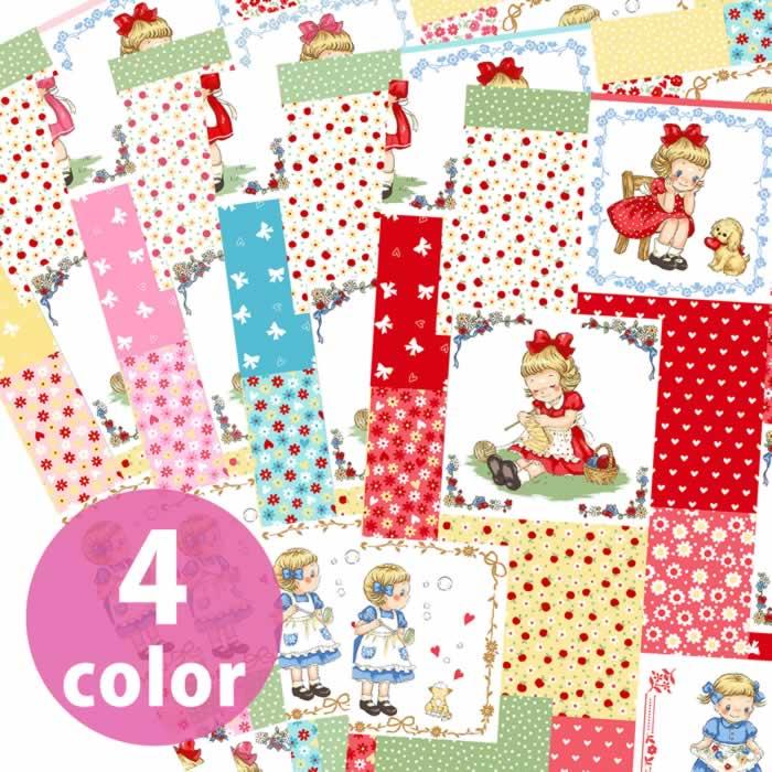 マーガレット＆ソフィーDear Little World（Margaret&Sophie）M7010-12Dレッド【30cm以上10cm単位】 : 手芸屋ポピー - 通販 - Yahoo!ショッピング
