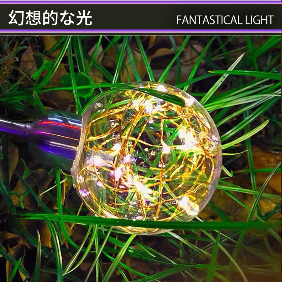 透明ボール型 ソーラーライト ガーデンライト 2個セット イルミネーション 差し込み式 埋め込み式 屋外 電気代ゼロ LED 全天候対応 防水 A159 : 駿華堂Yahoo!店 - 通販 ...