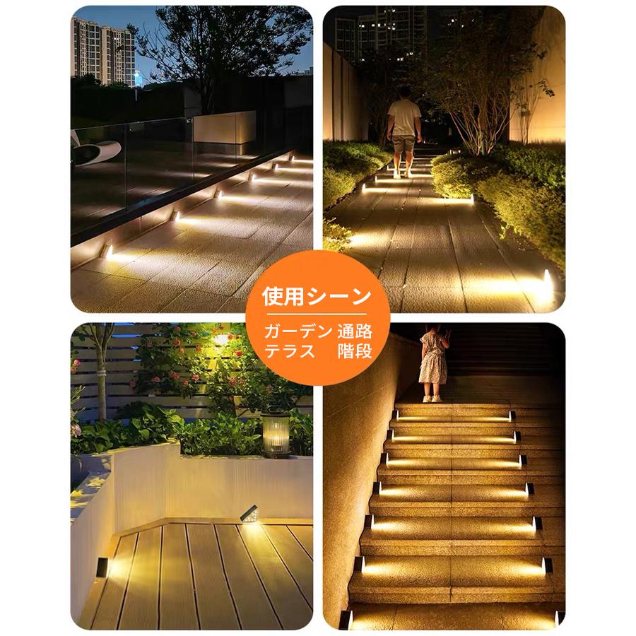 ソーラーライト 三角形 2個 階段ライト ガーデンライト 屋外 自動点灯 防水 防犯 防災 LED 庭 駐車場 玄関 照明 暖色 明暗センサー 省エネ おしゃれ A106 : 駿華堂Yahoo ...