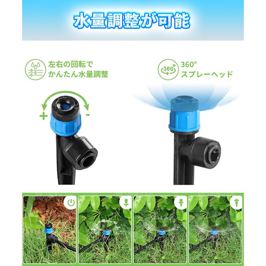 ポットスプリンクラー クイック式 噴水ノズル 5個セット 自動水やり器用 水量調整可 360度 B067 : 駿華堂Yahoo!店 - 通販 - Yahoo!ショッピング