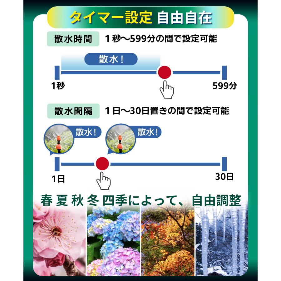 散水タイマー ソーラー充電式 USB充電兼用 自動水やりタイマー 単品販売 自動水やり器 自動散水 ガーデニング 自動水やり機 日本語マニュアル付き B061 : 駿華堂Yahoo!店 ...