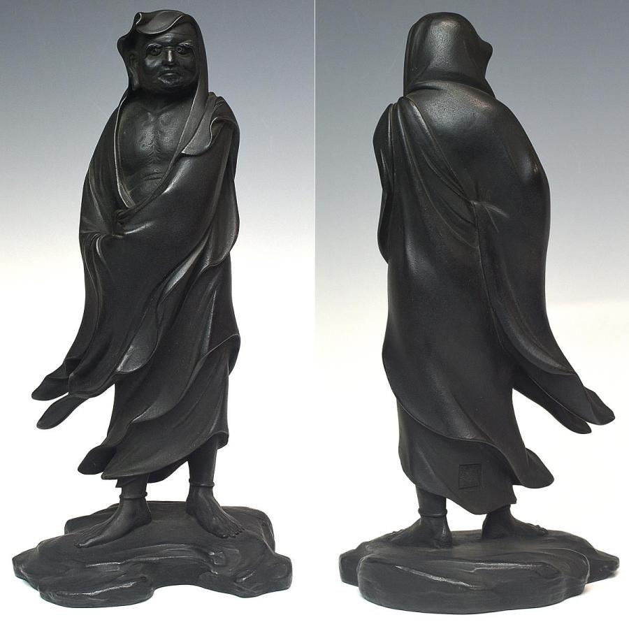 【趣楽】 希少 高村光雲作 高村豊周鋳 銅器 「達磨」 高さ28cm 重量2，5kg ブロンズ 本物保証 H1941 : h1941 : 趣楽堂 ヤフーショッピング店 - 通販 - Yahoo ...