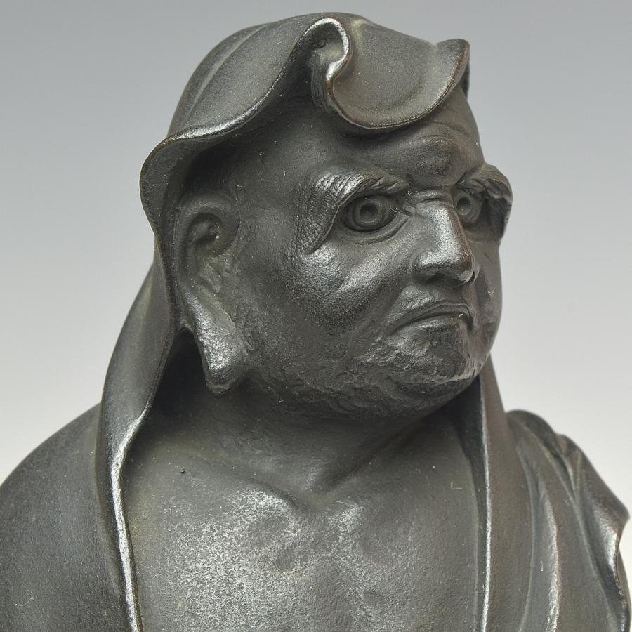 【趣楽】 希少 高村光雲作 高村豊周鋳 銅器 「達磨」 高さ28cm 重量2，5kg ブロンズ 本物保証 H1941 : h1941 : 趣楽堂 ヤフーショッピング店 - 通販 - Yahoo ...