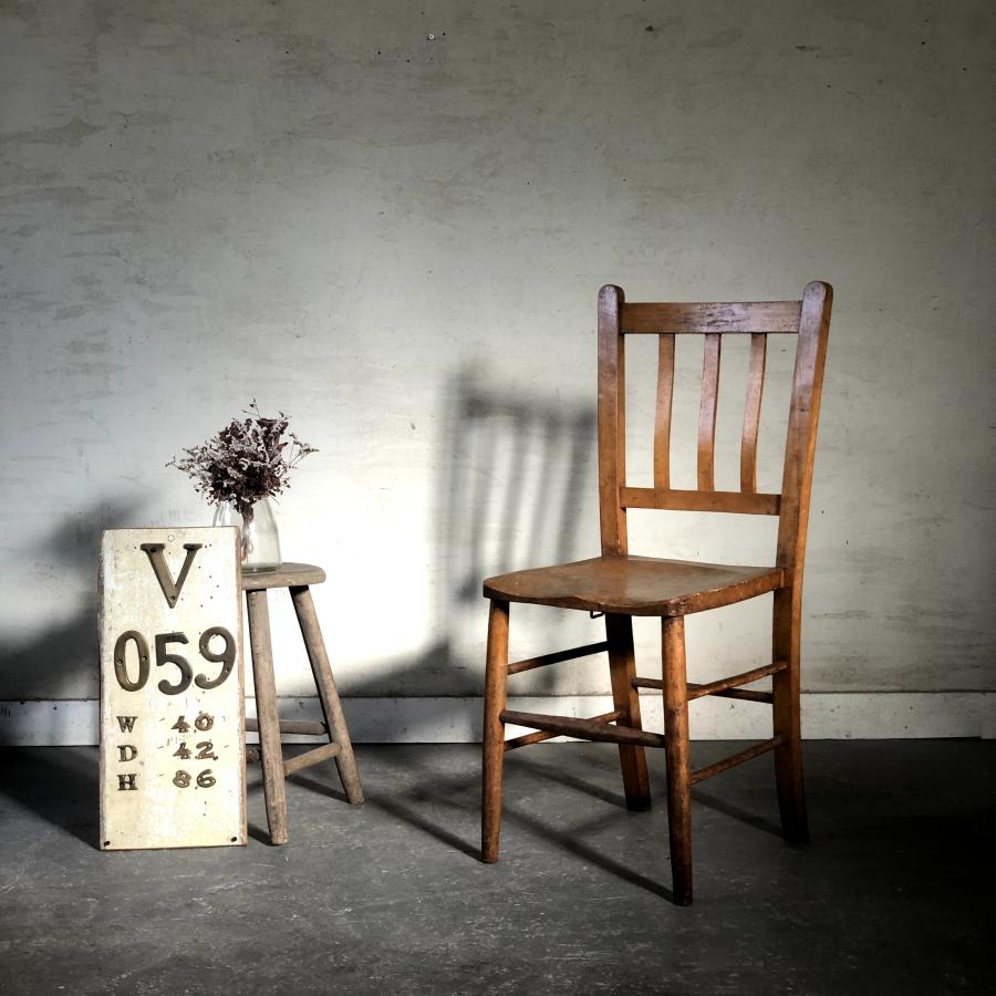 V-059〓W40×D42×H86 イギリス製 アンティークチェアー ビンテージ ウィンザーチェアー cafe 店舗什器 木製椅子 stk : 種to家 - 通販 - Yahoo!ショッピング