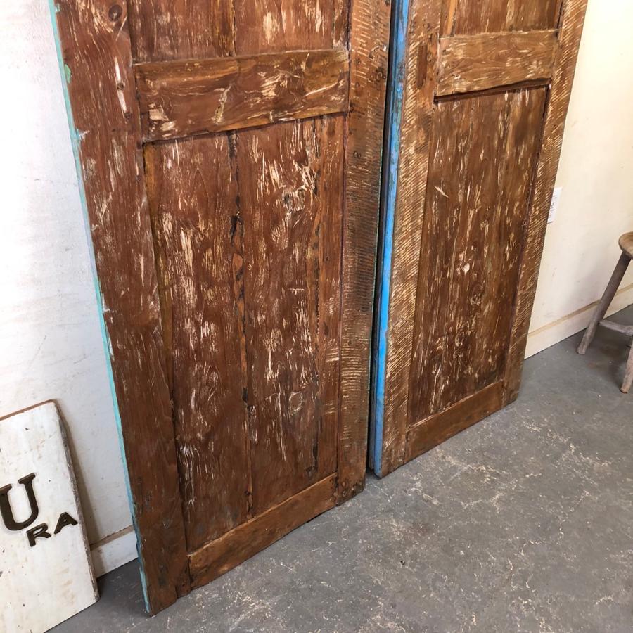 V-918 W122×H230 木製の両開きドア 建具 アンティーク扉 :V918:種to家 - 通販 - Yahoo!ショッピング