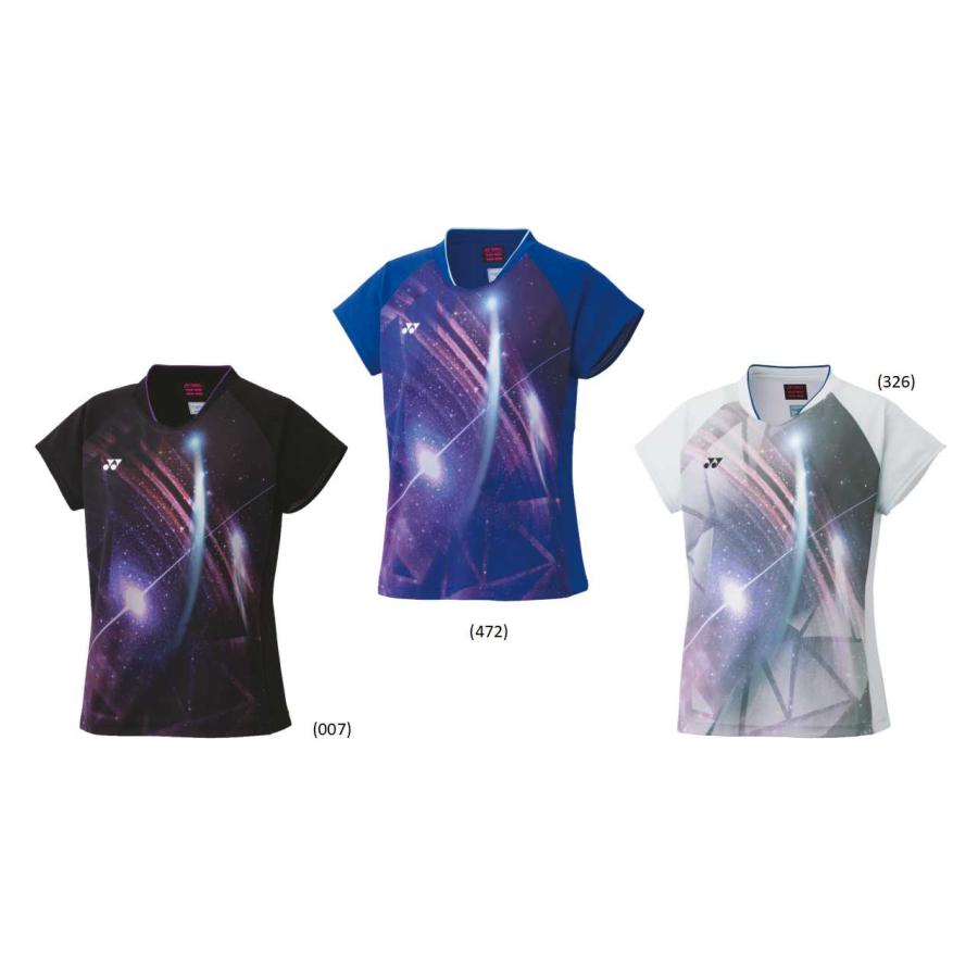 YONEX ヨネックス バドミントン ウェア WOMEN ゲームシャツ 20819 2024-25 秋冬カタログ商品 : シャトルスタジオ Yahoo!店 - 通販 - Yahoo!ショッピング