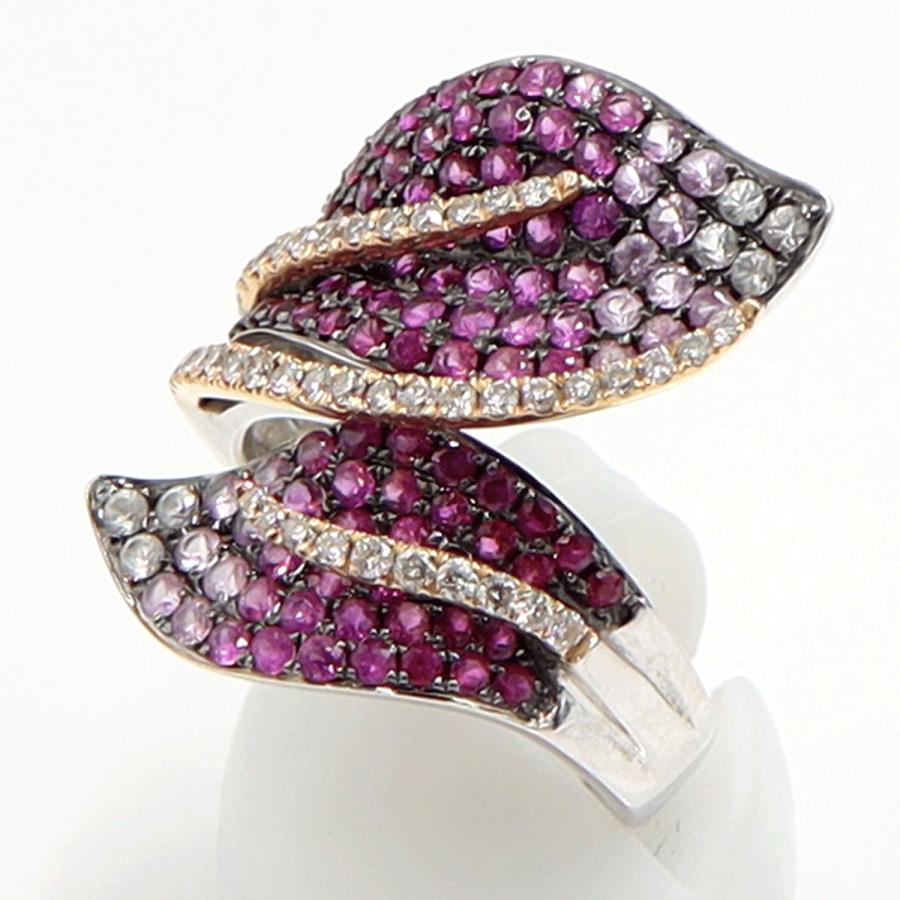 K18ルビーダイヤモンドリング R2.20ct D0.40ct リングサイズ15号 重量8.82g(石の重量含む) レディース（中古） : 秀和堂 - 通販 - Yahoo!ショッピング